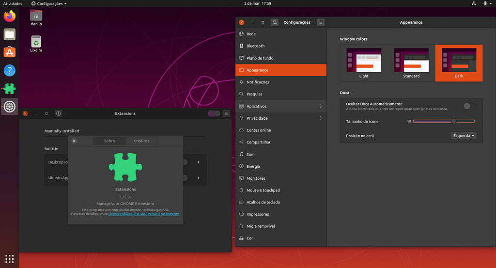 Novidades Daily Build Ubuntu 20.04 - Linux - Diolinux Plus