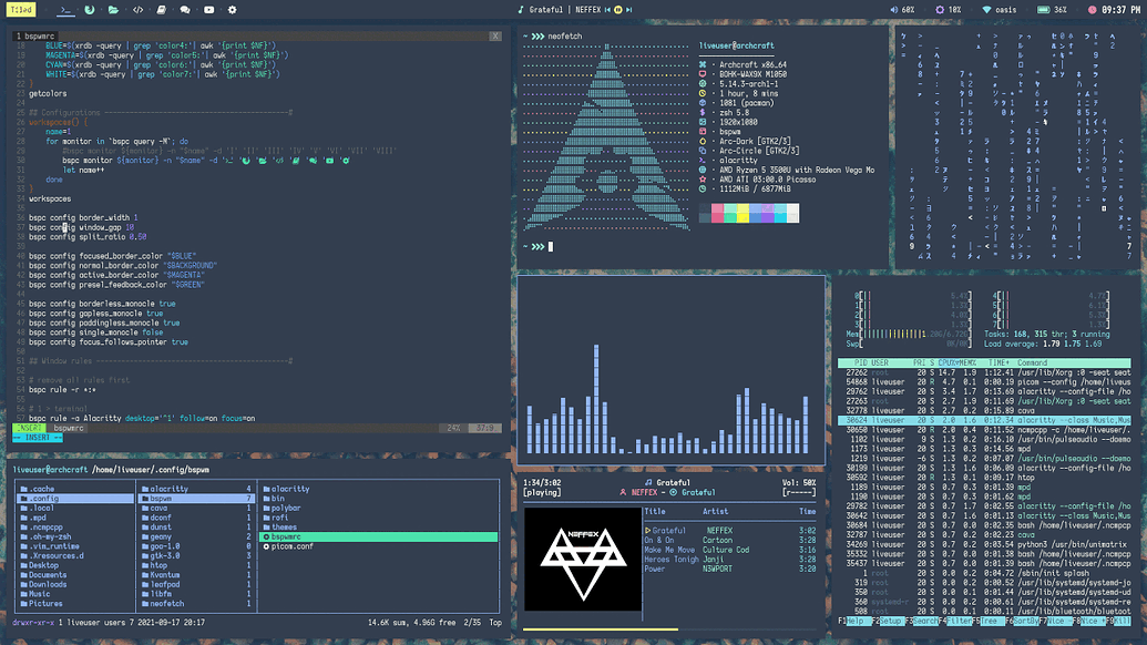6 distros Linux para você usar tiling windows manager agora mesmo ...