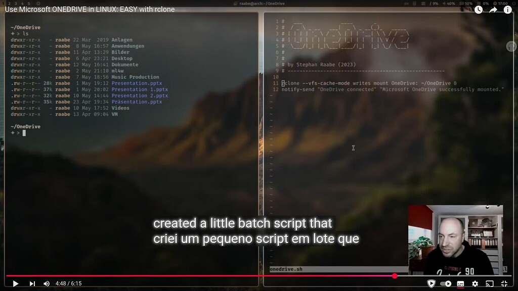 Como criar um script para montar automaticamente minha unidade do ...