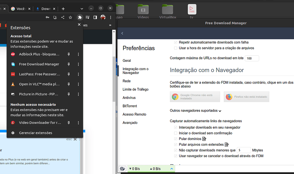 Gerenciador de Download FDM - Linux - Diolinux Plus