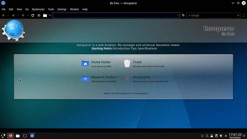 Alguém conhece o Konqueror? - Linux - Diolinux Plus
