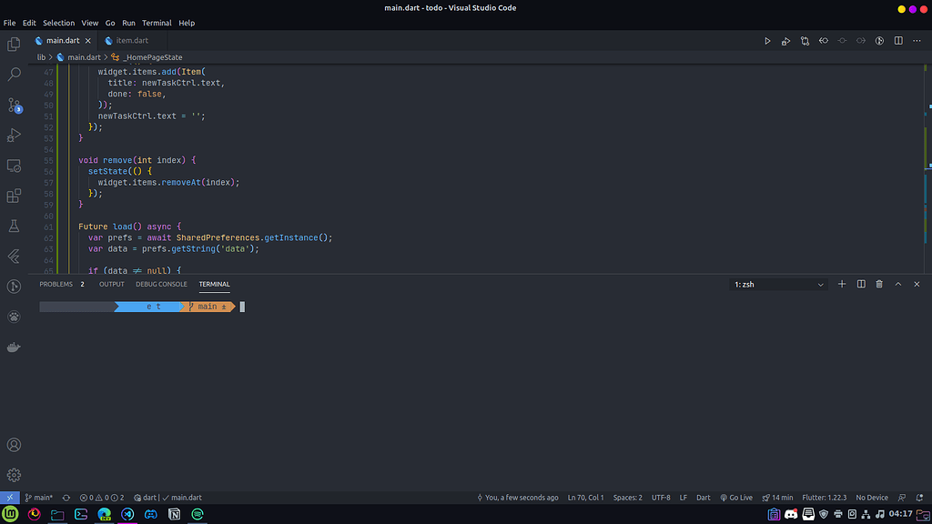 Terminal do VSCode com letras sumindo - Programação e Desenvolvimento ...
